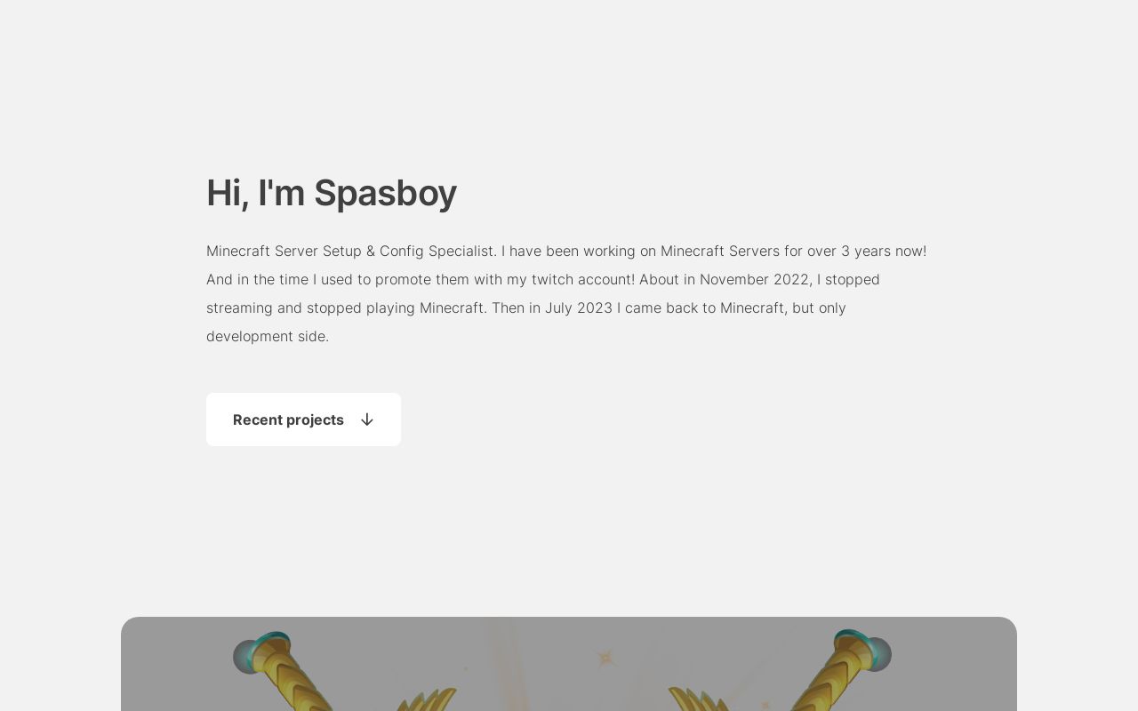 Spasboy's Portfolio